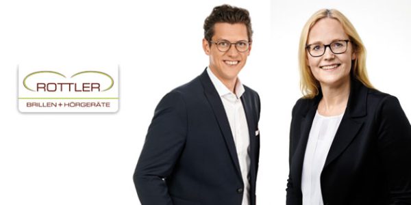 Paul Rottler und Petra Walter-Niemand von Brillen Rottler im Gespräch